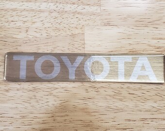 Toyota First Gen 4runner Tailgate Badge Labels Sticker Label - Etsy