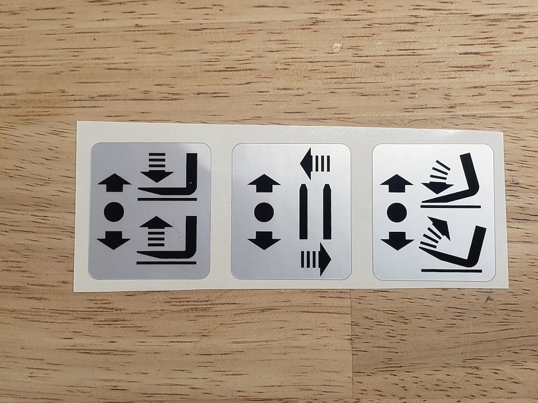 Forklift Mast Control Stickers, Label, Decal - Etsy