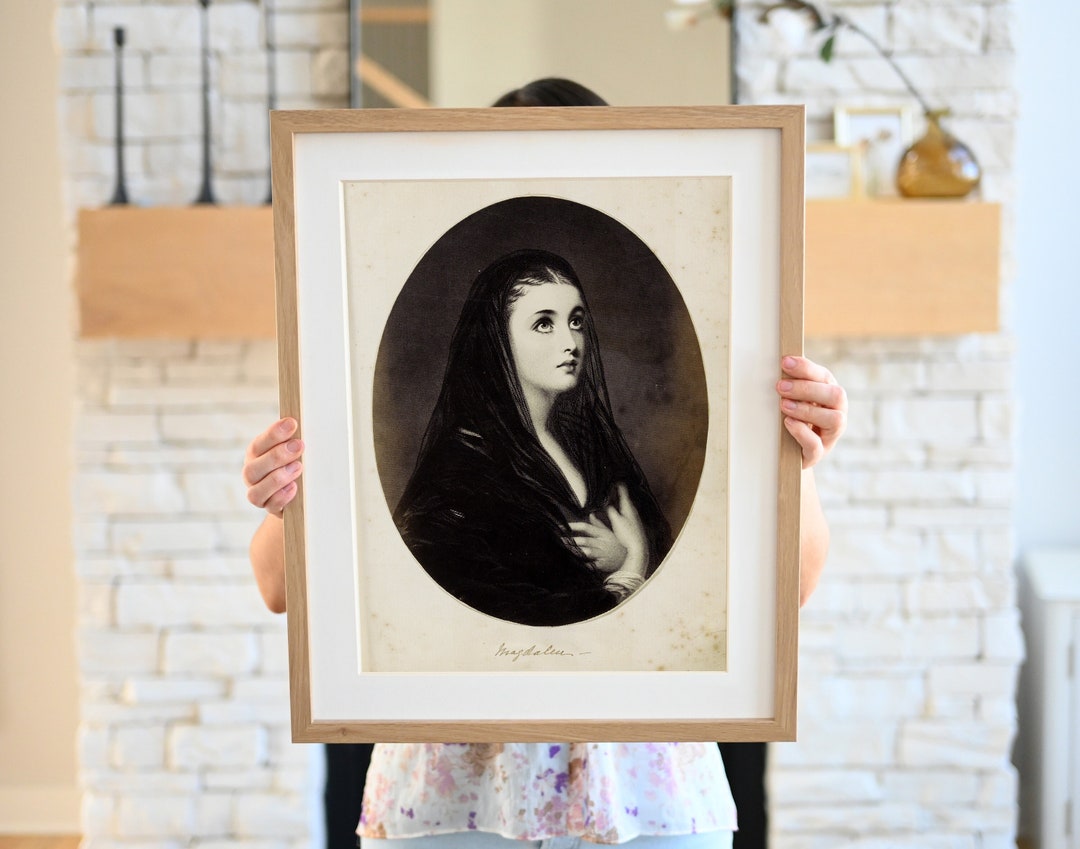 Portrait of a Gothic Woman Printable Art - Etsy