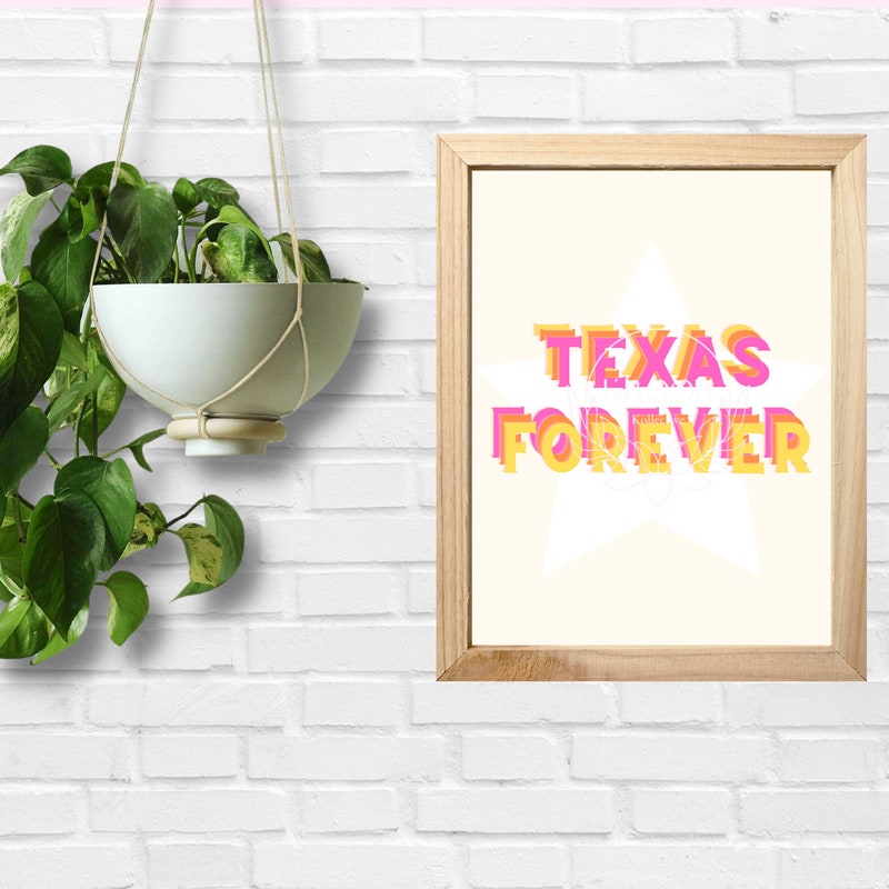 Texas Forever - Etsy