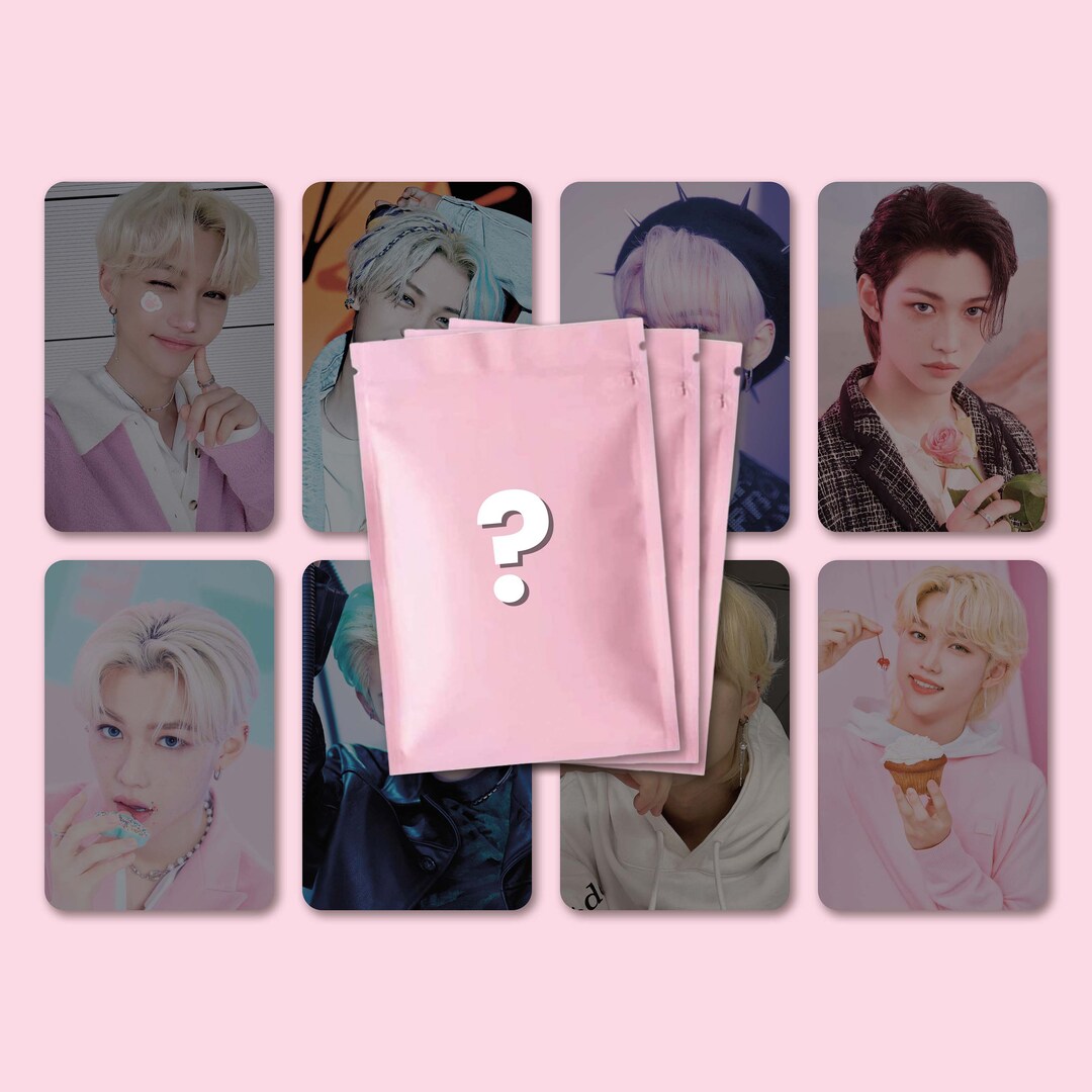 Felix Yongbok Mystery Random Fanmade Photocards Pack Standard Ver 5 ...