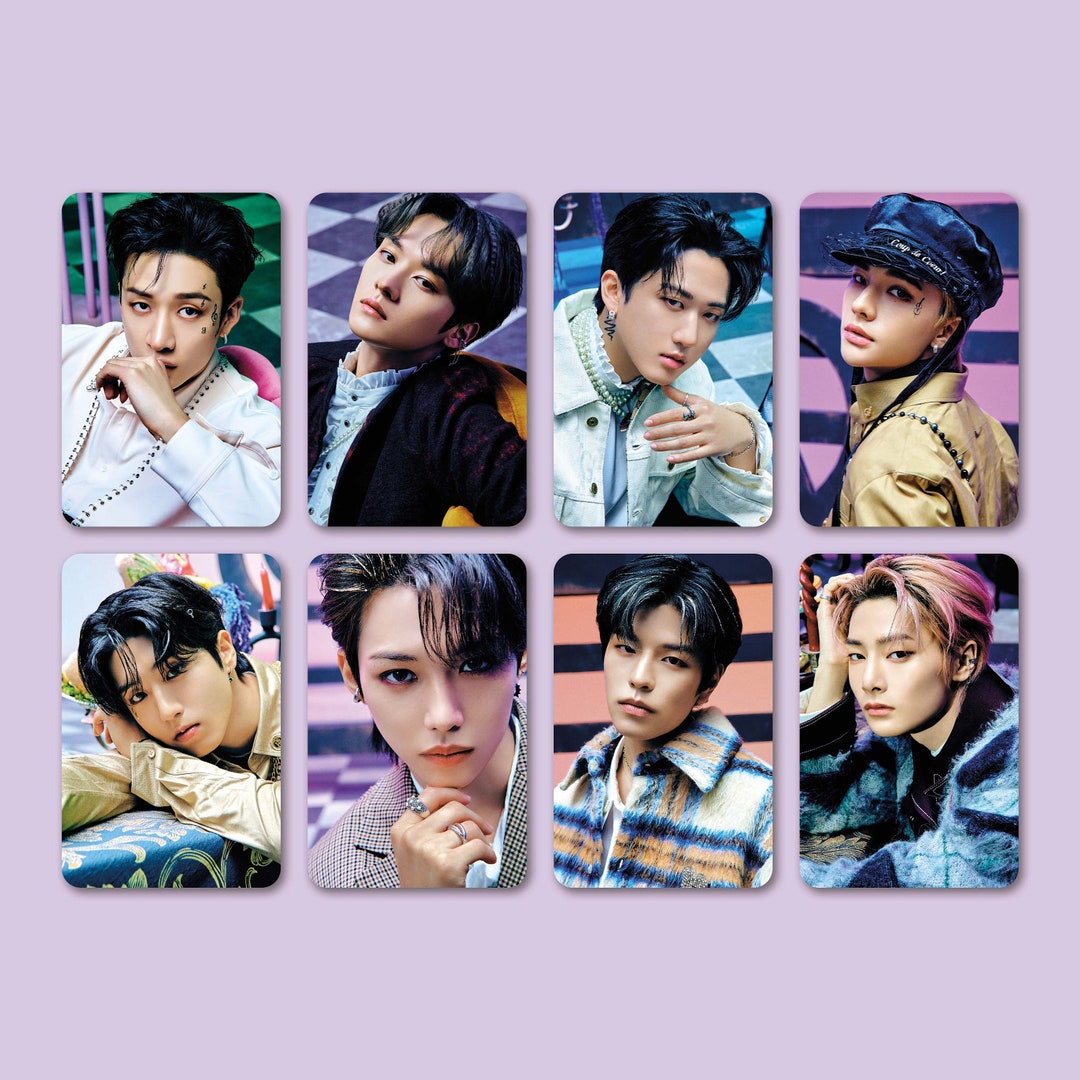 Stray Kids Photocard Set the Sound Concept 2 OT8 Fanmade Lomo Perfect ...