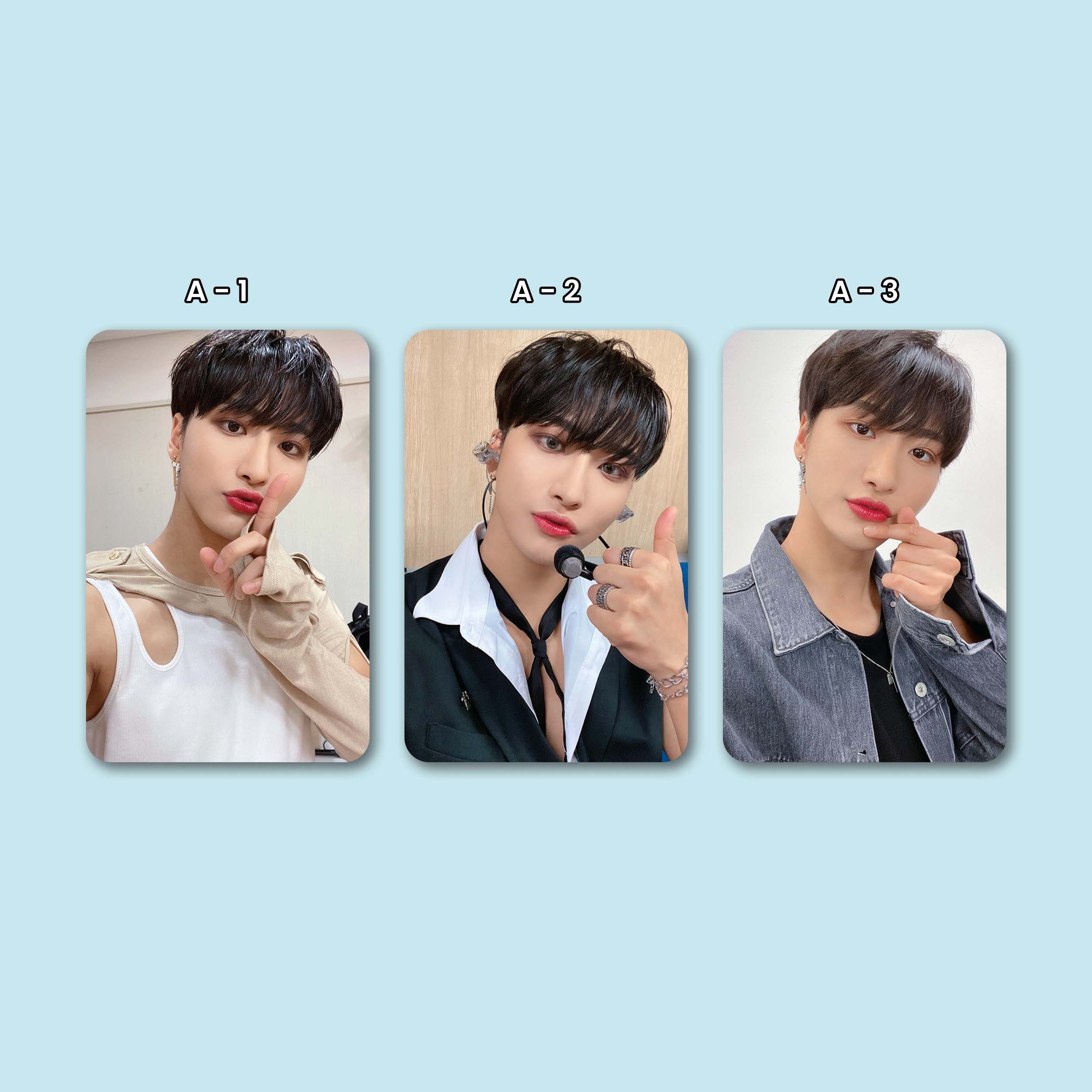 Seonghwa Bias Set 3 Fanmade Photocards Perfect Gift for - Etsy