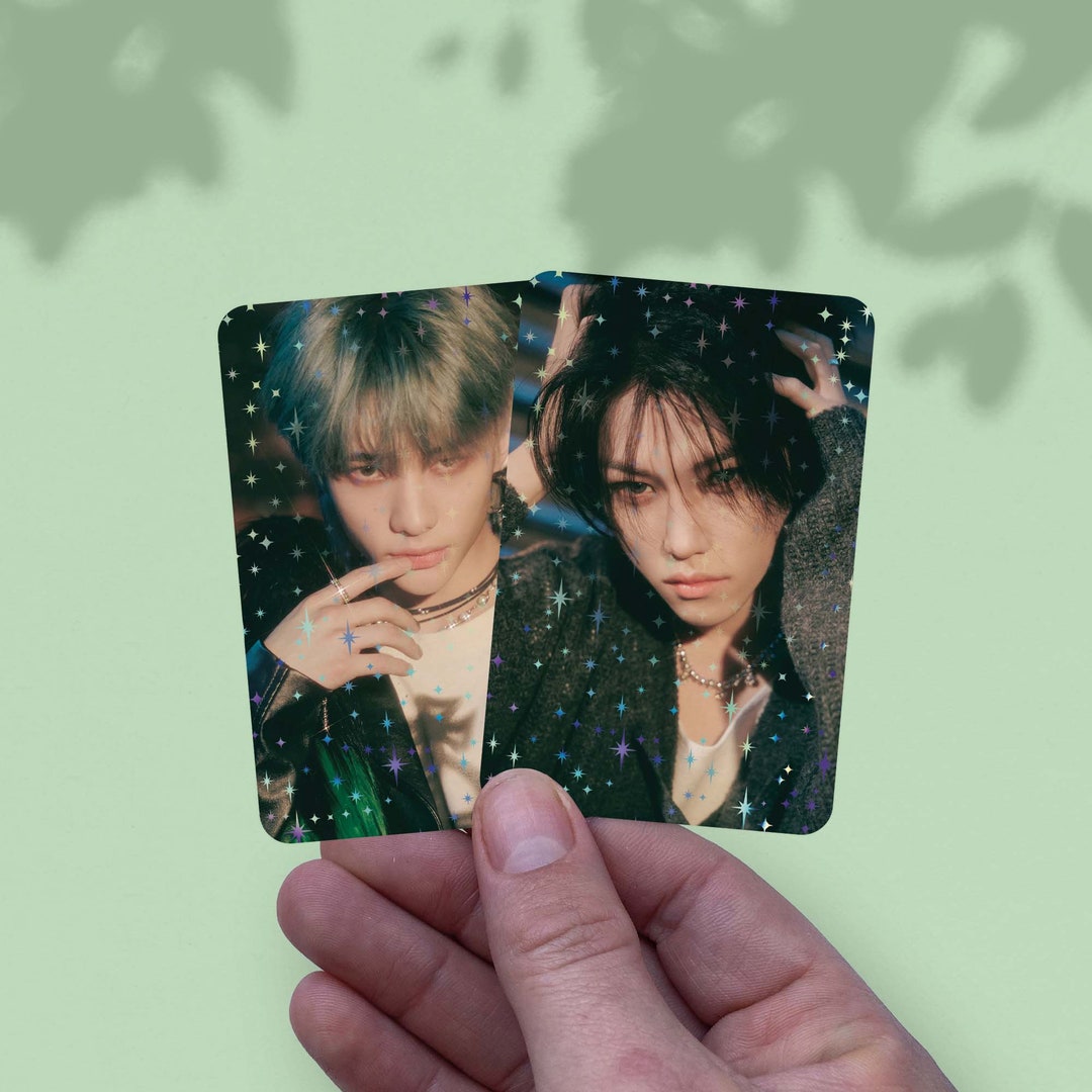 Stars Holographic Stray Kids Photocard Set 5-STAR Concept 2 Fanmade ...