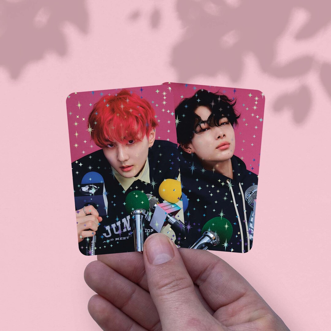 Stars Holographic ENHYPEN Photocard Set Manifesto Day 1 J Ver. OT7 ...