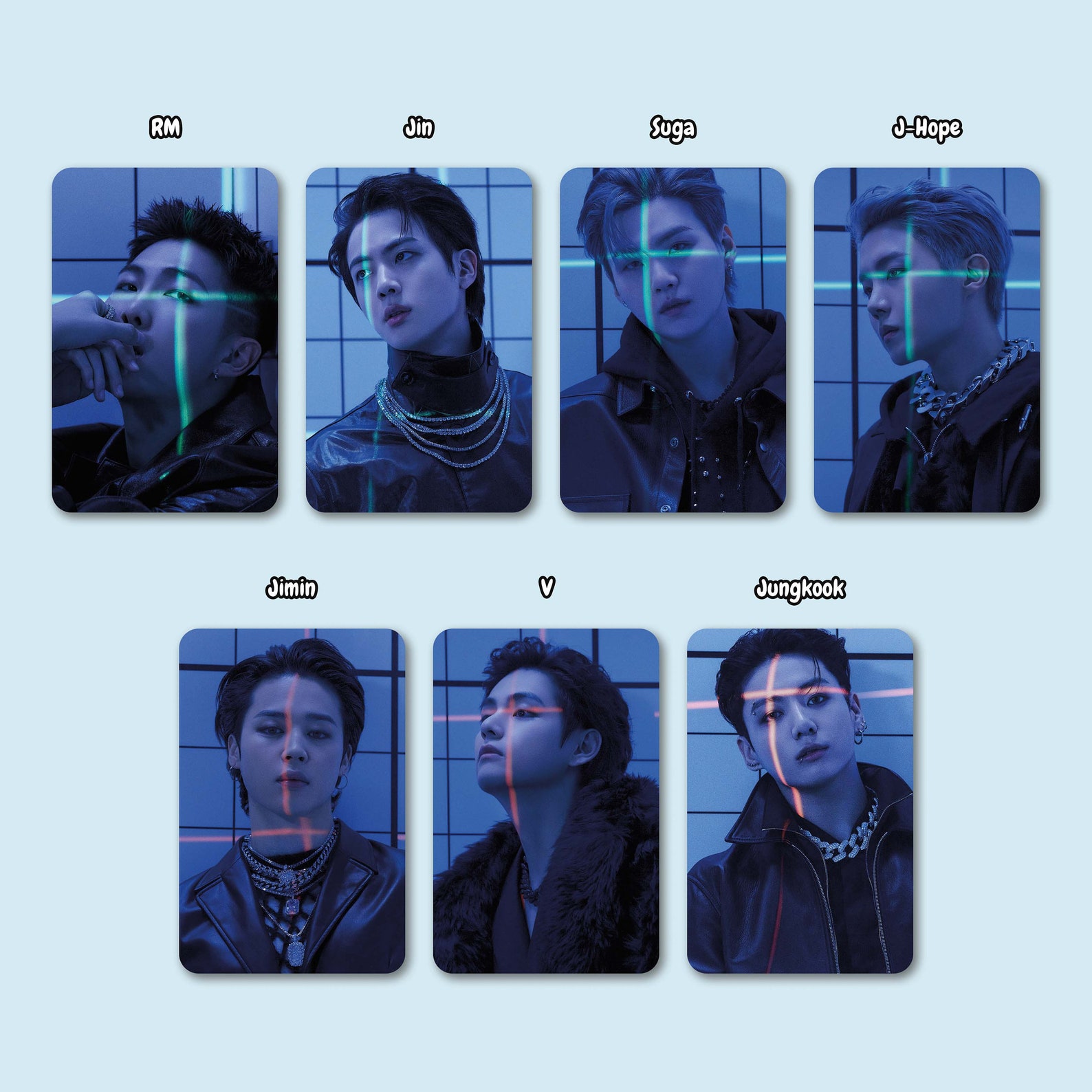 BTS Photocard Set Proof Concept 2 OT7 Fanmade Lomo | Etsy