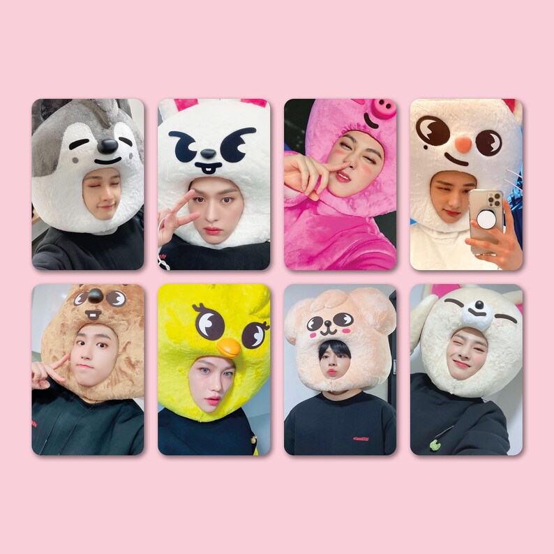 Stray Kids Photocard Set SKZOO Selfies Fanmade Lomo OT8 - Etsy