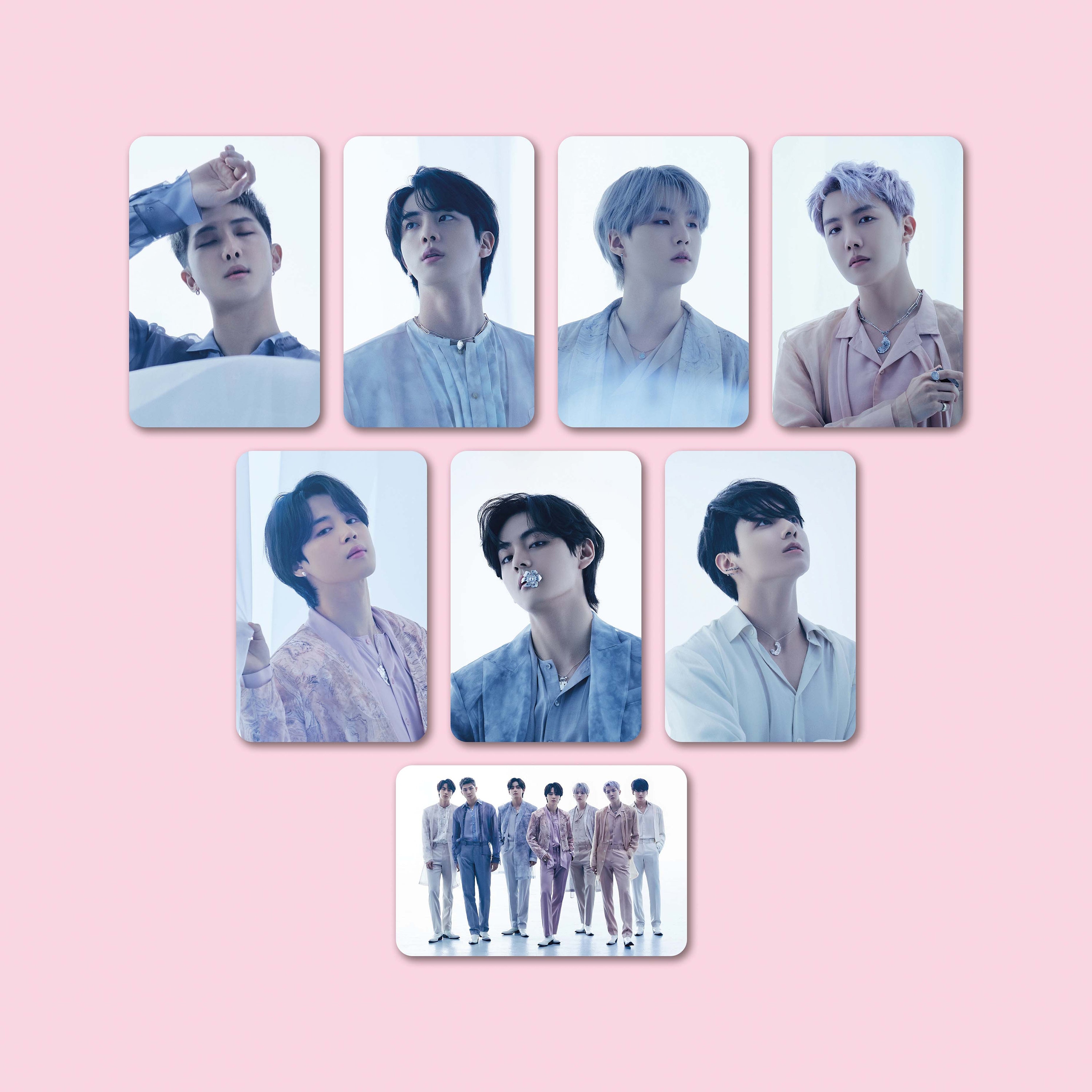 BTS Photocard Set Proof Door Ver. Concept 2 OT7 Fanmade | Etsy