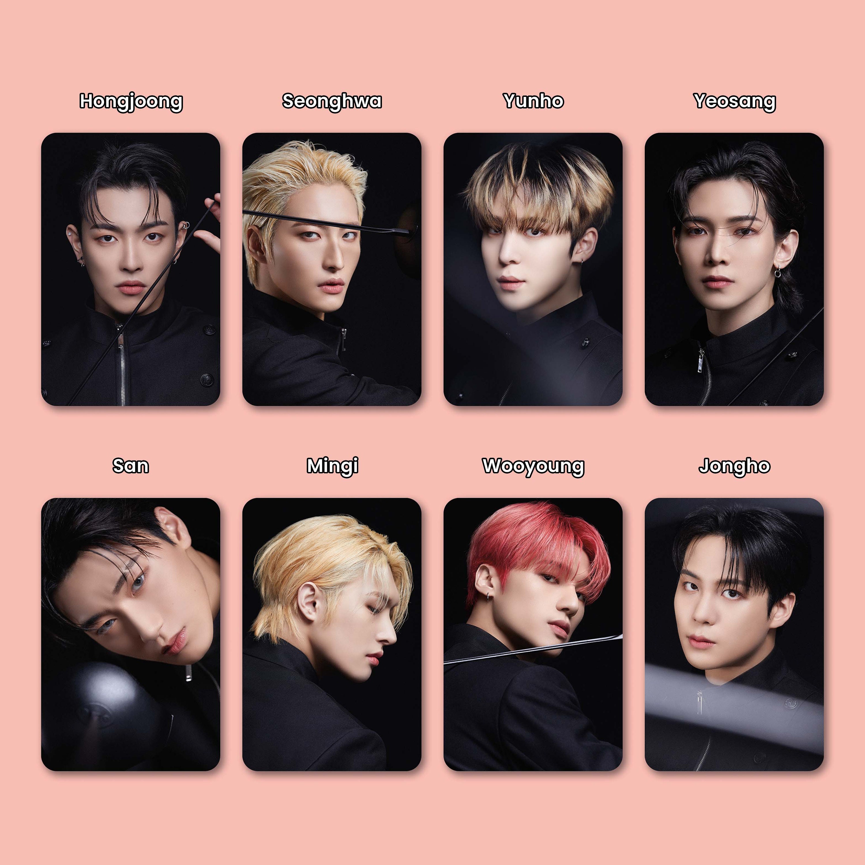 ATEEZ Photocard Set LIMITLESS Type-a OT8 Fanmade Lomo - Etsy