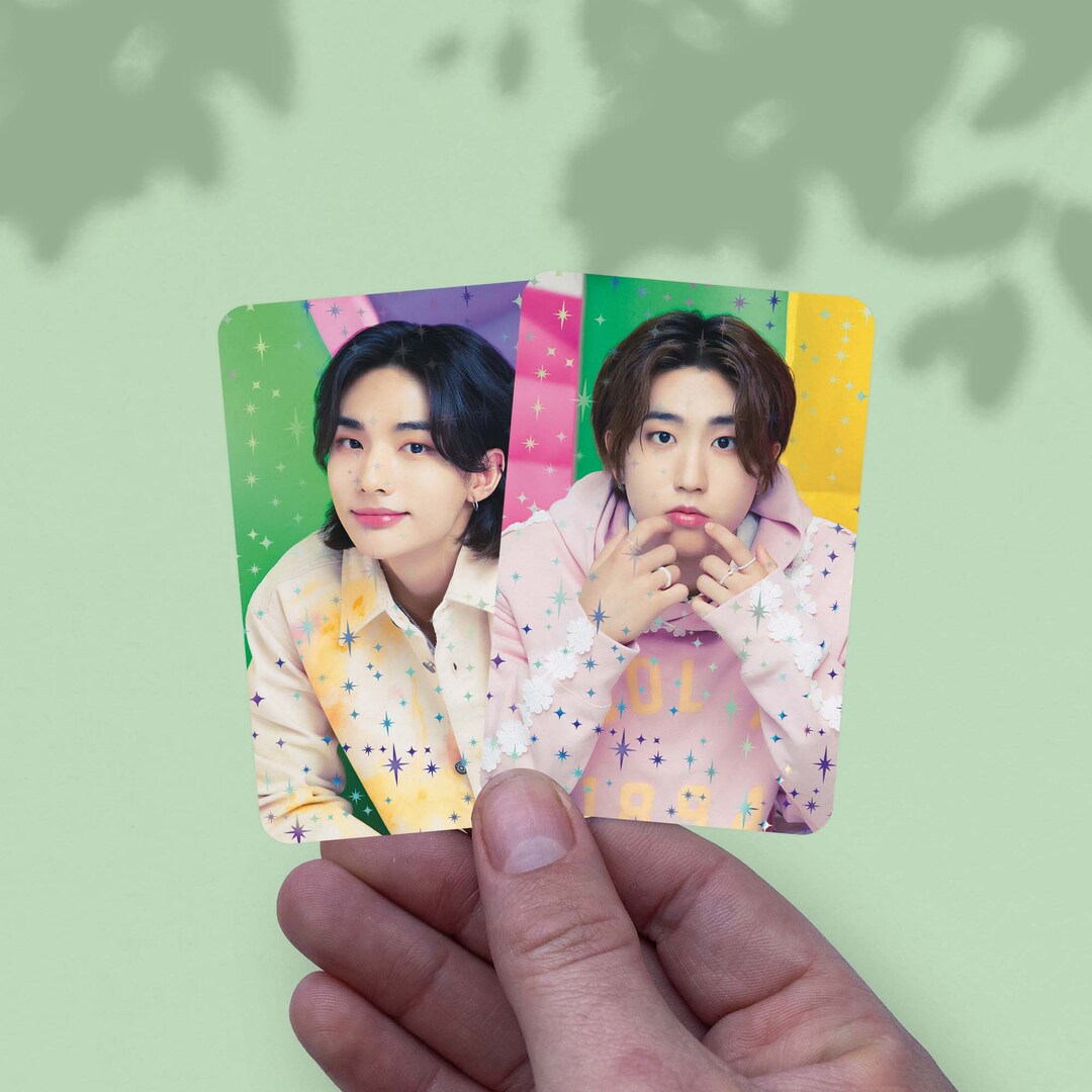 Stars Holographic Stray Kids Photocard Set Japan 2024 Season's ...