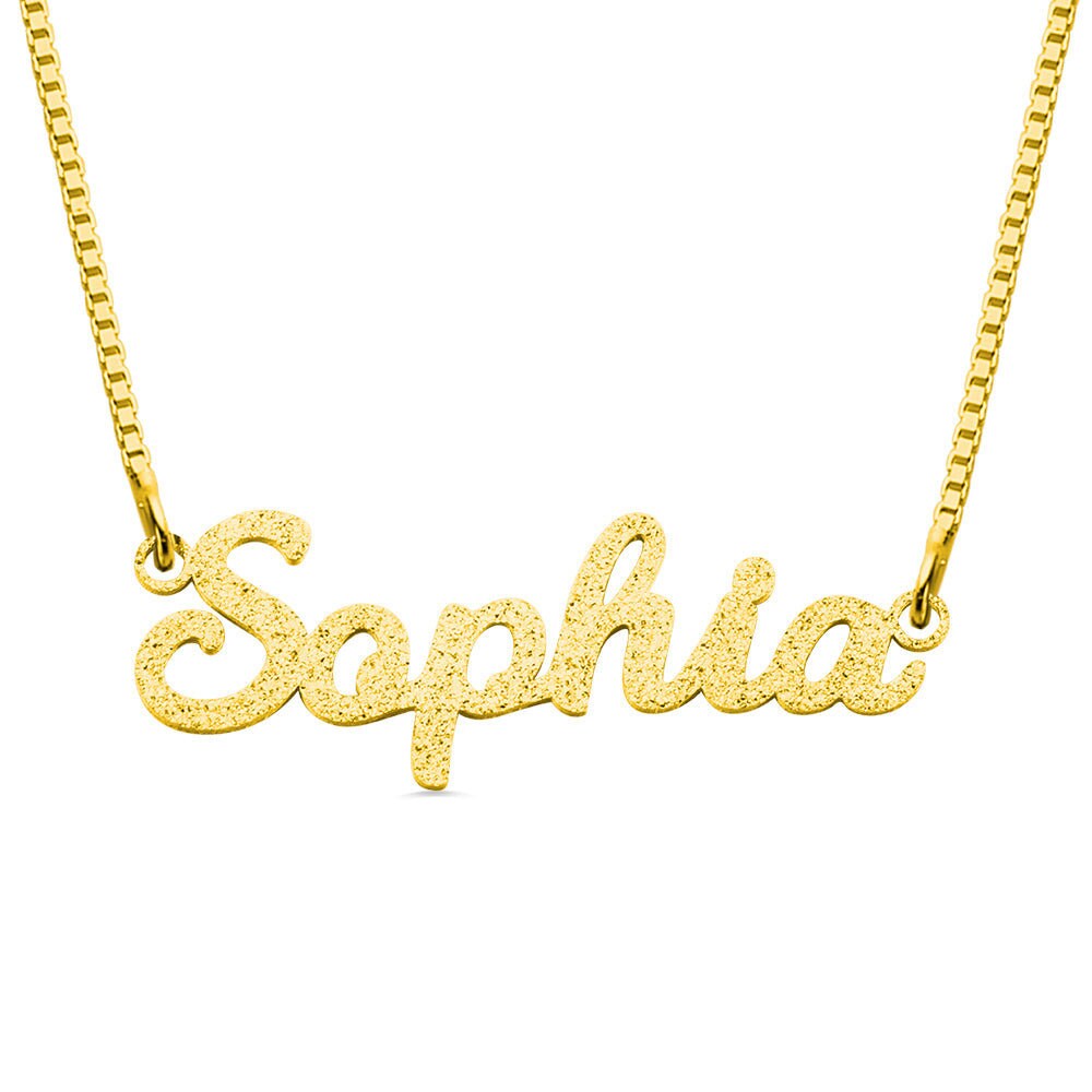 Personalized Sparkling Name Necklace, Dainty Custom Jewelry for Her ...