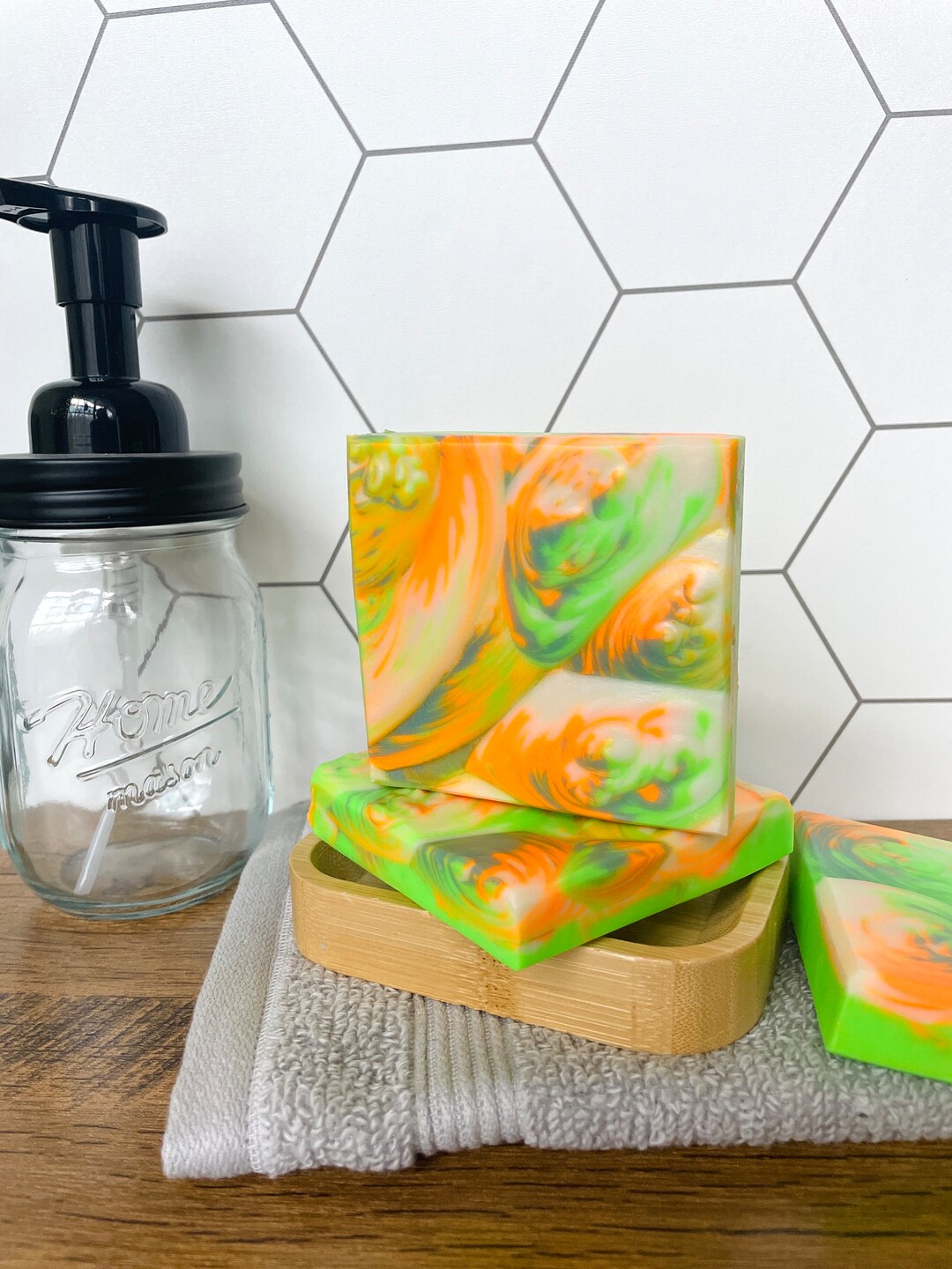 Cuc-melon Soap Bar, 90s Vegan Skincare for Women, Palm Oil Free Beauty ...