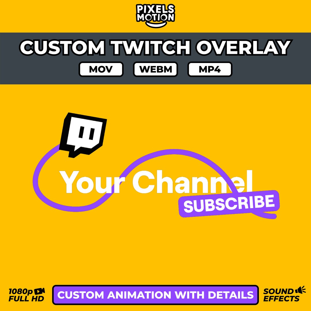 Custom Animated Twitch Follow Button Overlay With Integrated Special ... Custom Animated Twitch Follow Button Overlay With Integrated Special ...