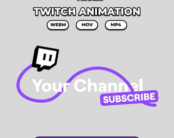 Twitch Animated Overlay With Integrated Special Effects to - Etsy
