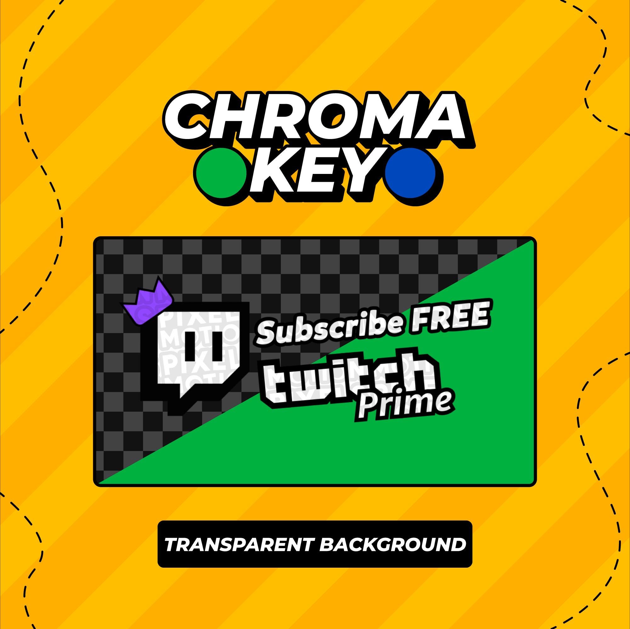 Twitch Prime Subscribe Button Animation | Social Media Lower Third ...