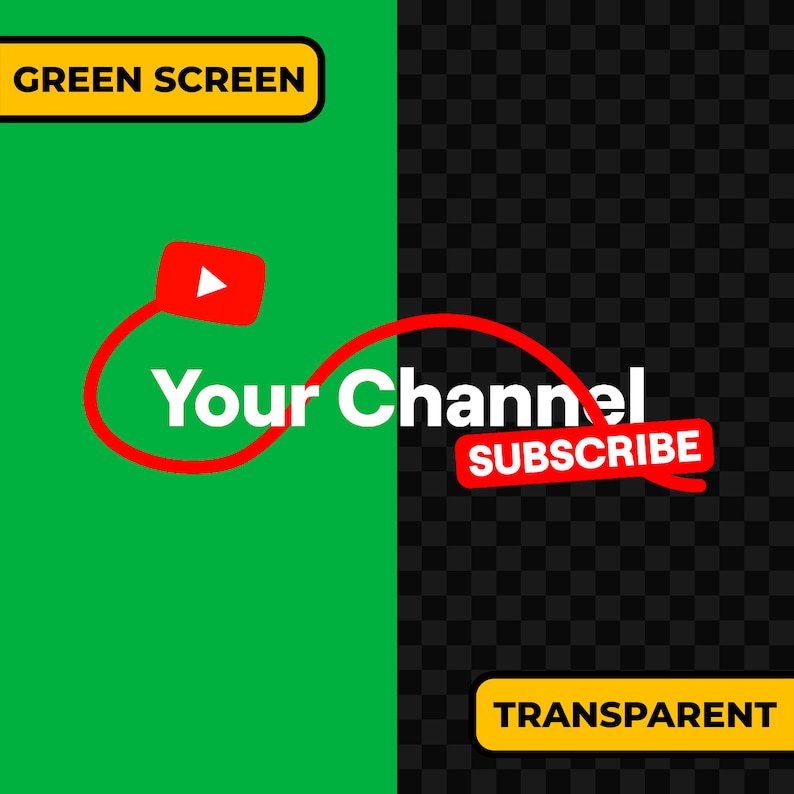 Custom Animated Youtube Subscribe Button Overlay With Integrated ...