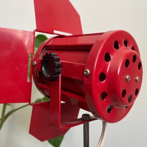 Vintage Adjustable Mini Red Studio Table Lamp - Etsy