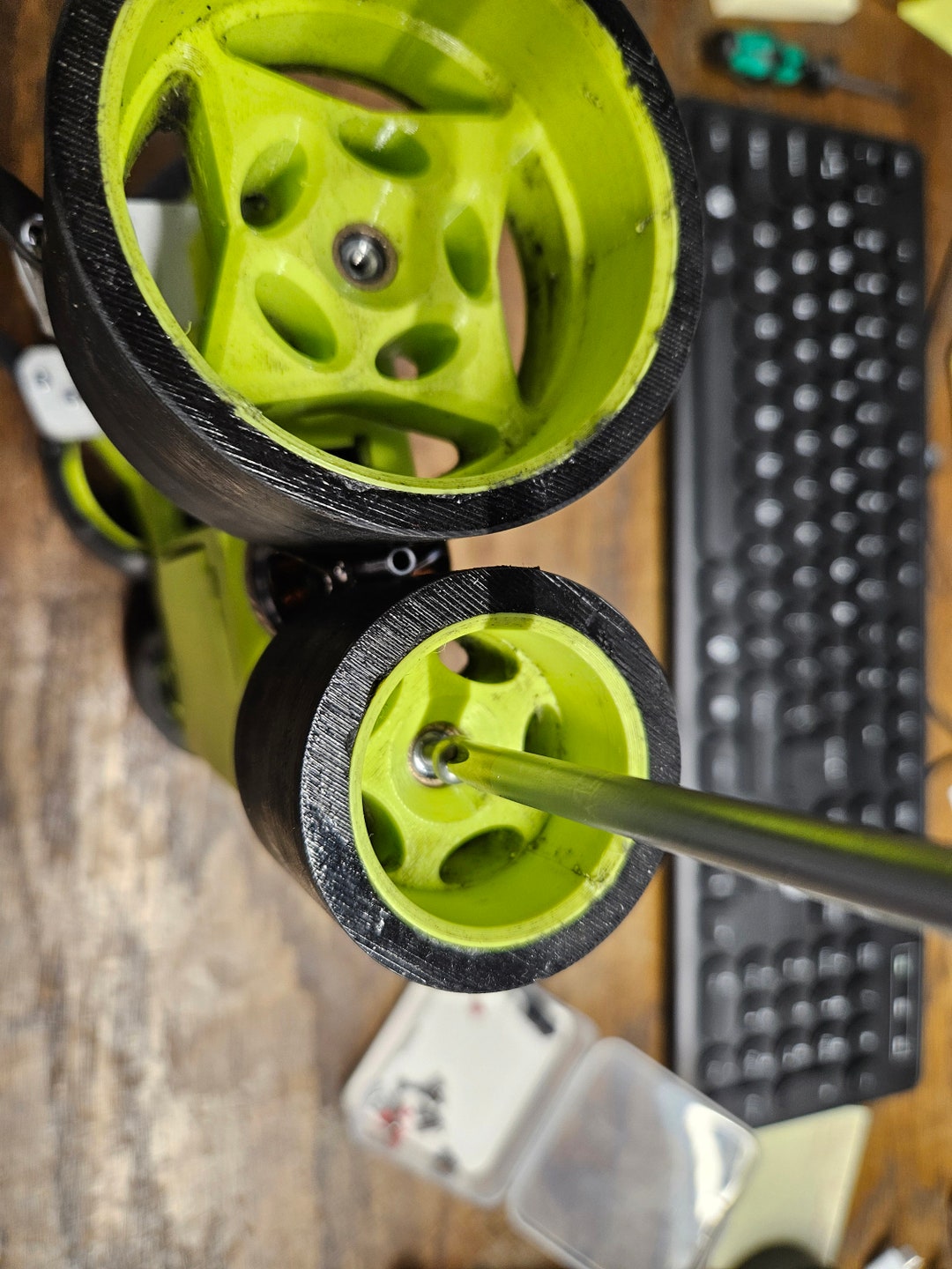 Outrun Cast Rubber Wheel Set. - Etsy