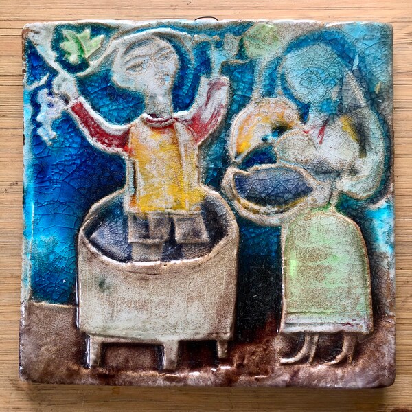 Ceramic Bas Relief - Etsy