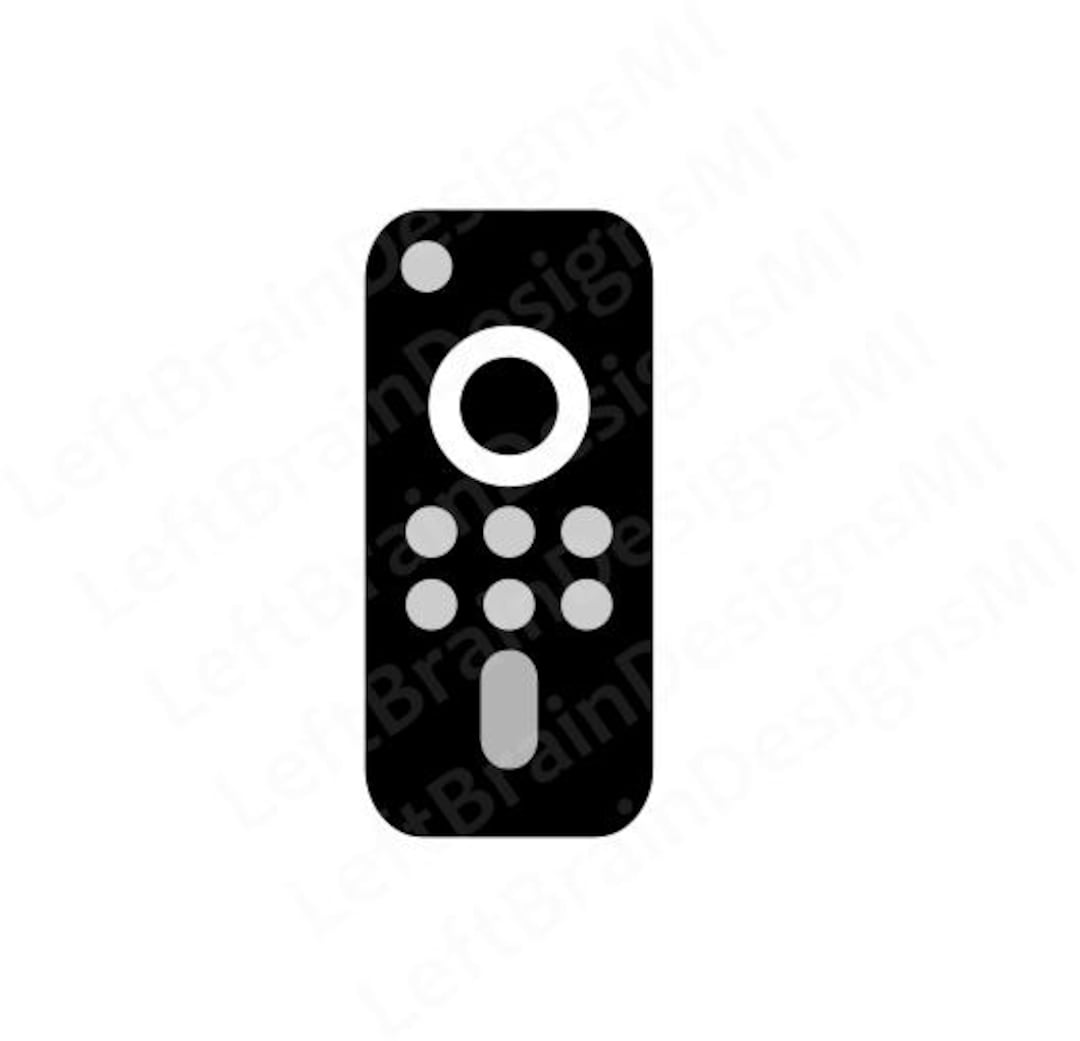 Remote Control SVG File - Etsy