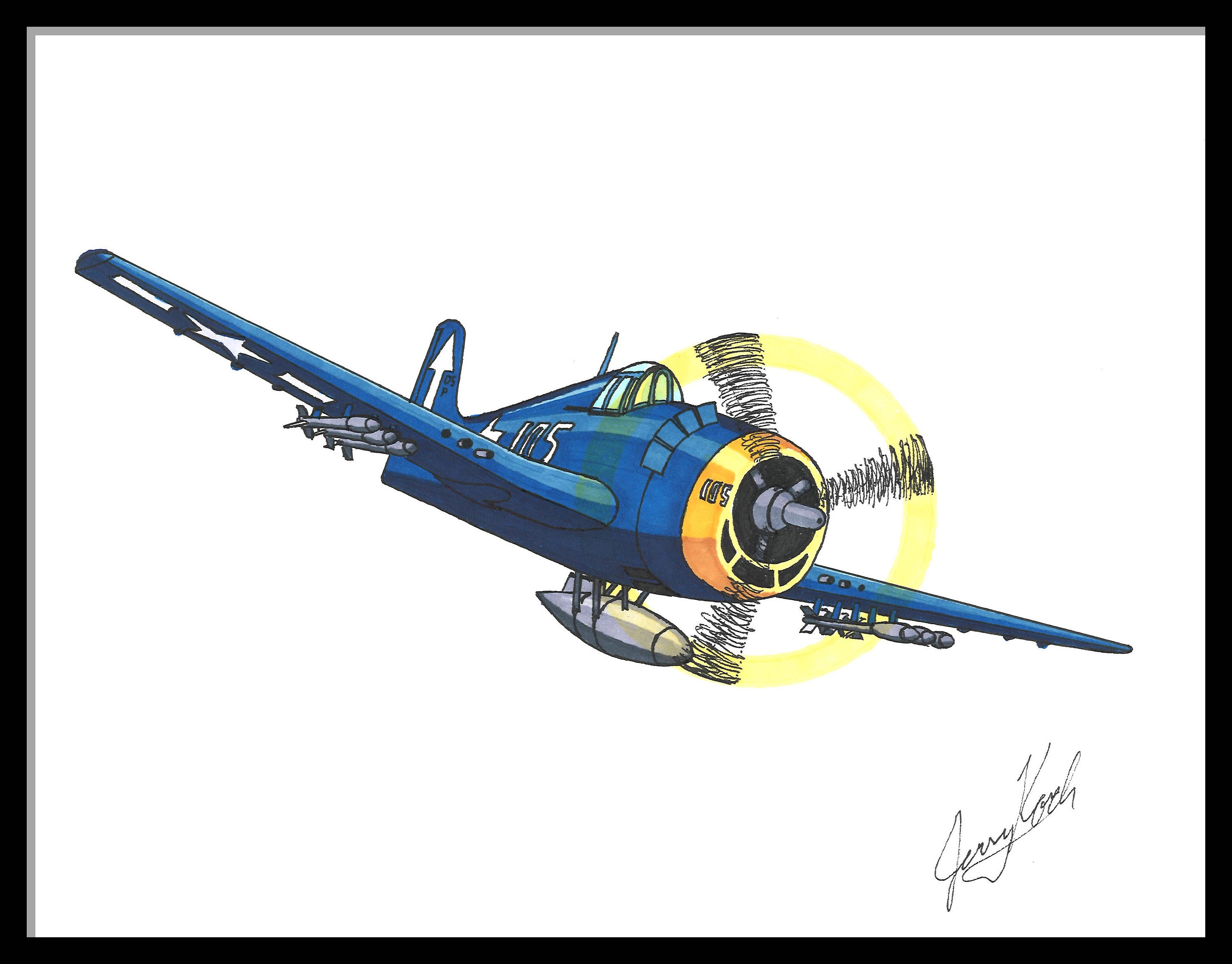 F6f Hellcat Art