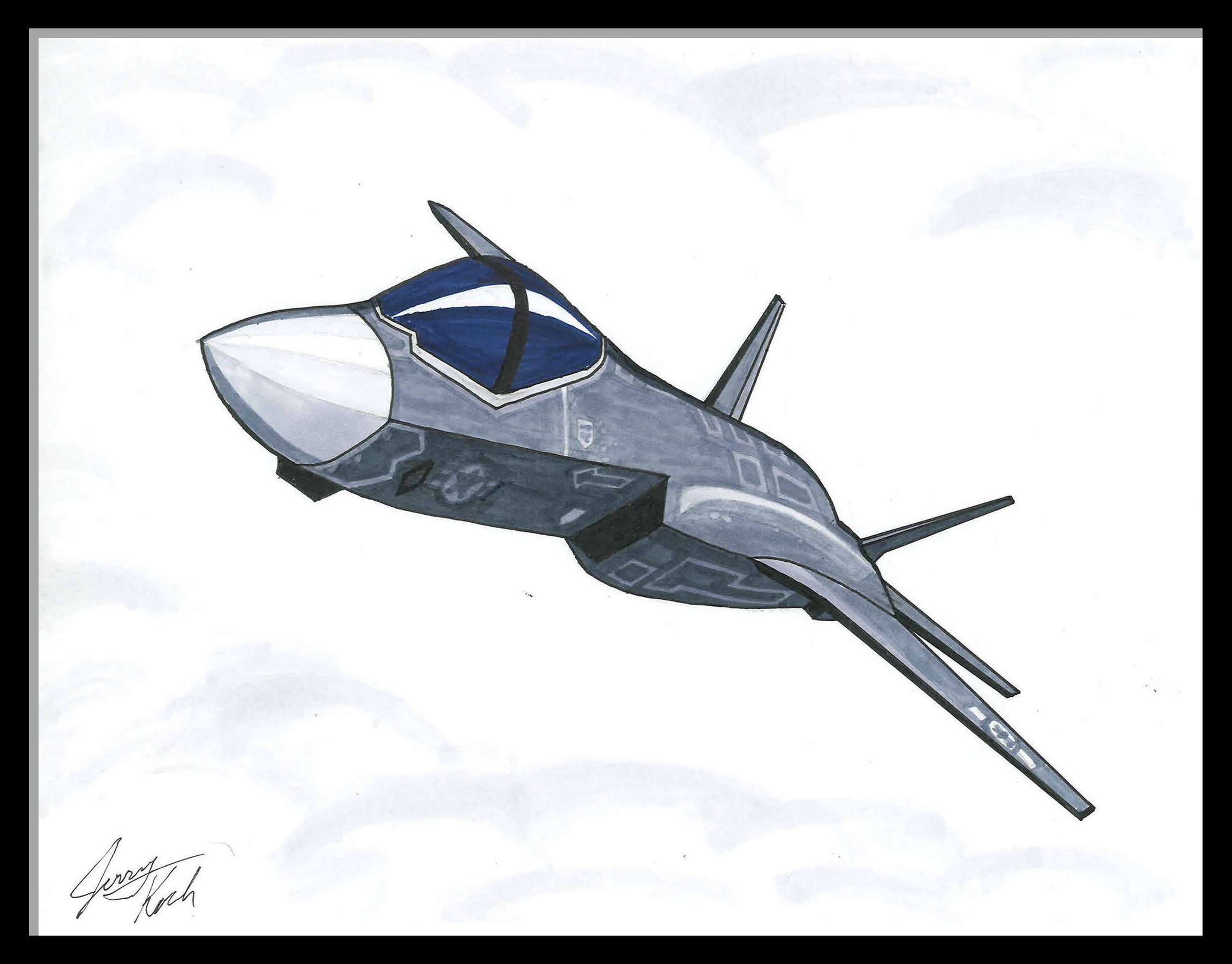 Lockheed Martin F-35 Lightning II (contemporary Fighter) | Original ...