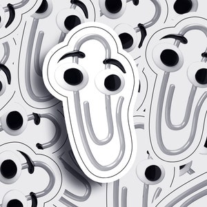 Clippy Microsoft Word Paperclip Windows Office Assistant Retro Premium ...