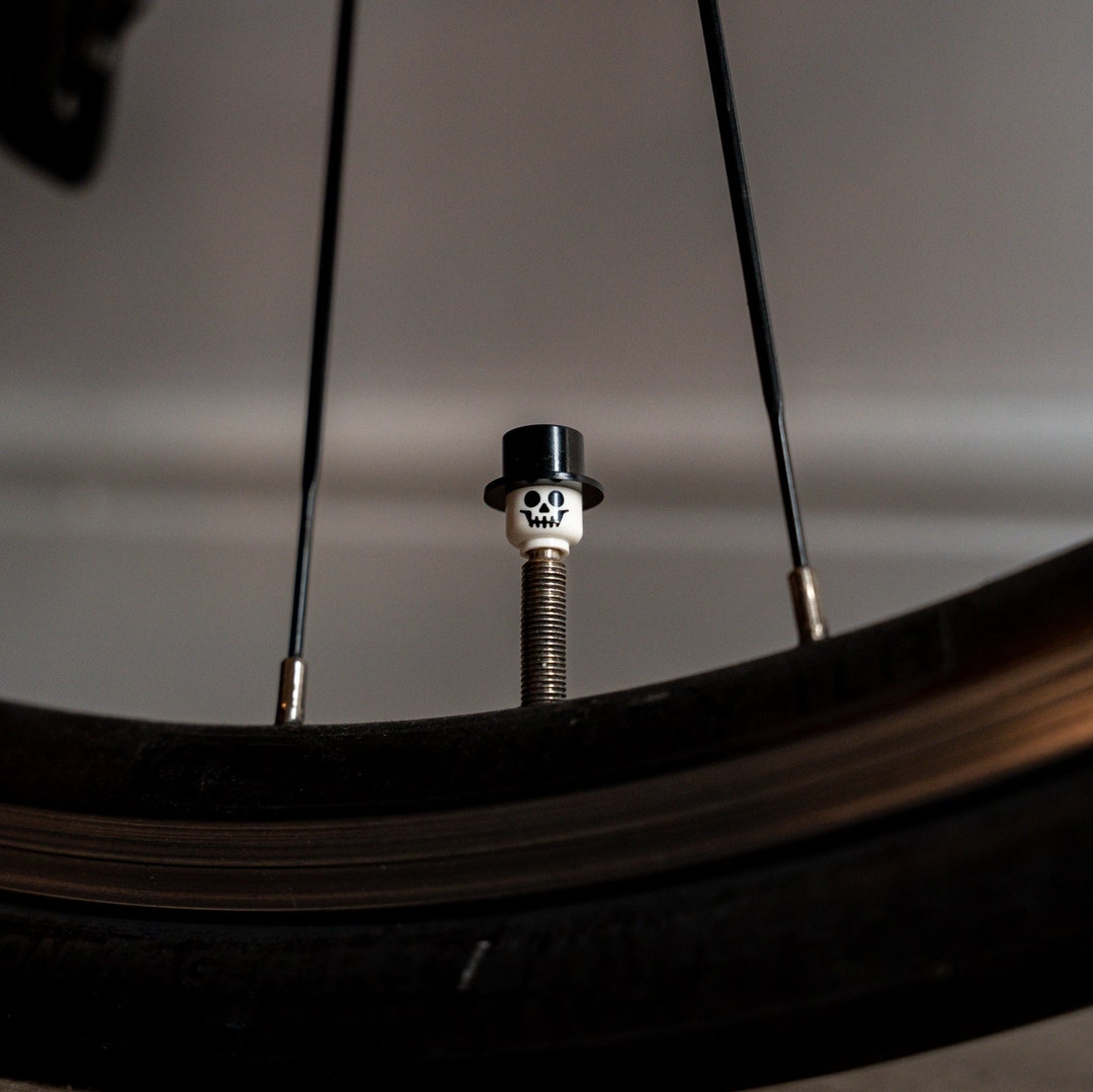 Brick Caps: Tyre Valve Dust Caps Made From LEGO® Heads Skeleton With ...