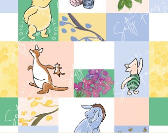 Classic Winnie-the-pooh Seamless Pattern, Piglet, Repeating Pattern ...