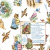 Peter Rabbit by Beatrix Potter, Seamless Pattern, Repeating Pattern ...