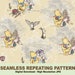 Classic Winnie-the-pooh Seamless Pattern, Piglet, Repeating Pattern ...
