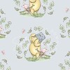 Classic Winnie-the-pooh With Vintage Tigger Seamless Pattern, Poppies ...