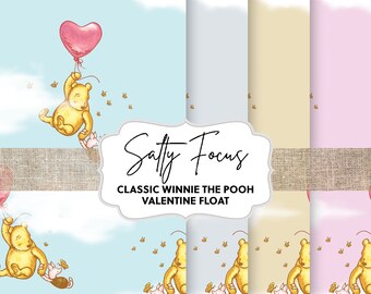 Classic Winnie-the-pooh Seamless File, Winnie-the-pooh Digital Paper ...