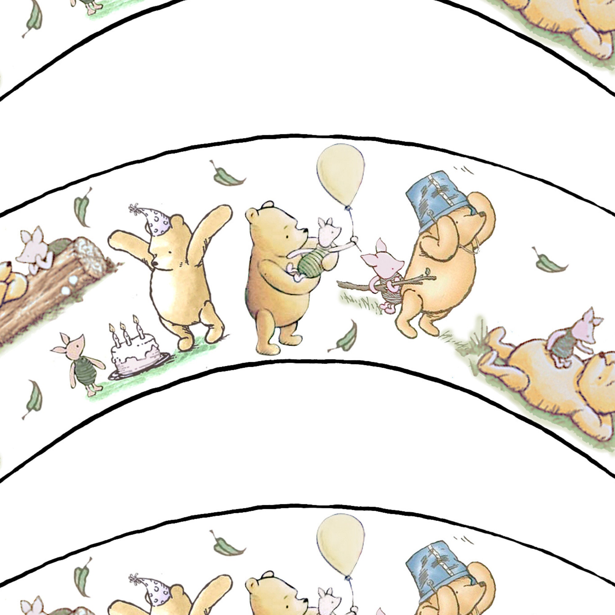 Classic Winnie the Pooh Baby Shower Winnie the Pooh Baby - Etsy