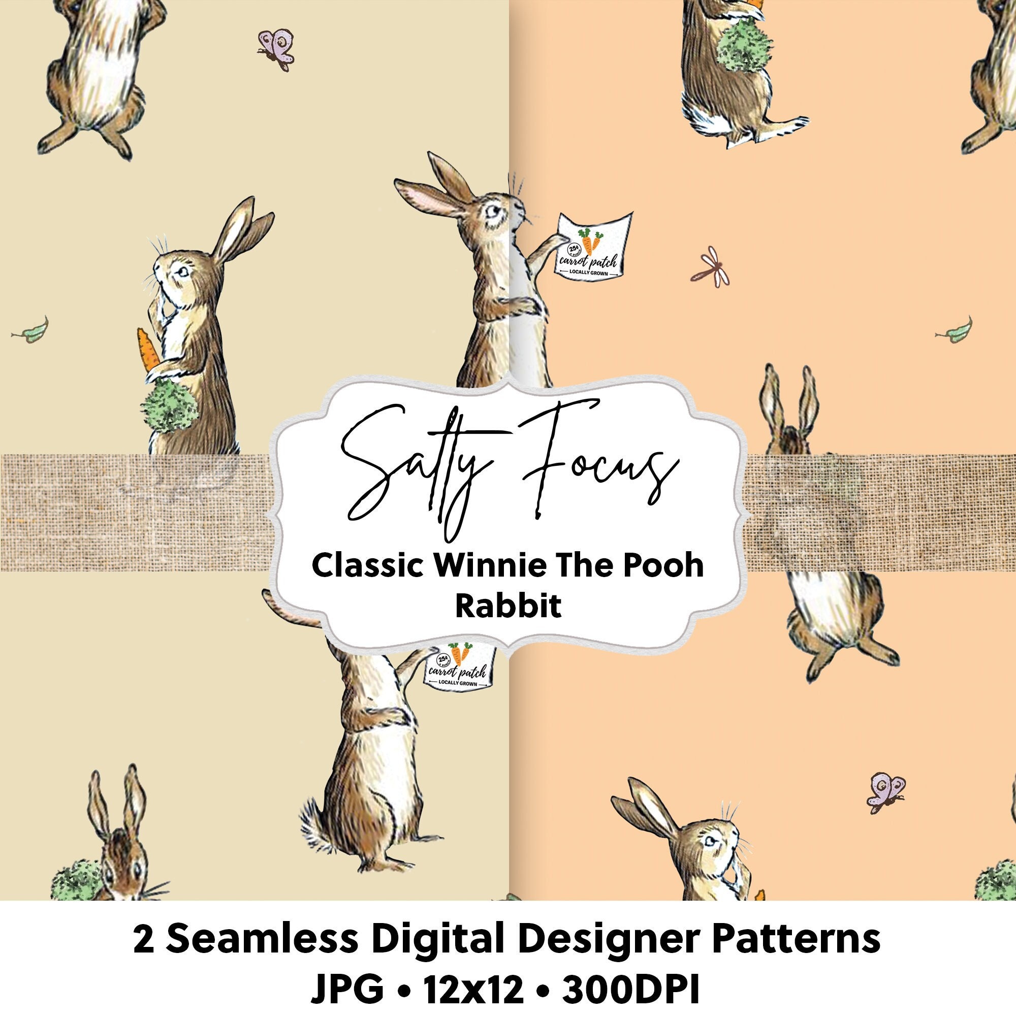 Classic Winnie The Pooh Rabbit