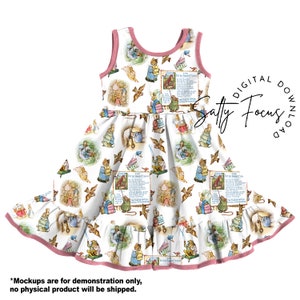 Peter Rabbit by Beatrix Potter, Seamless Pattern, Repeating Pattern ...