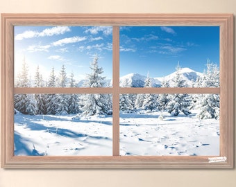 Animated Snow Falling Window