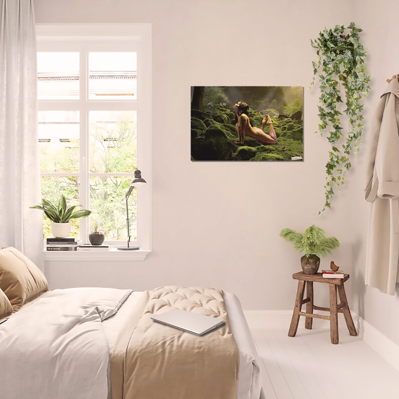 Dryad Art Wood Nymph Painting Print Naiad Canvas Forest - Etsy