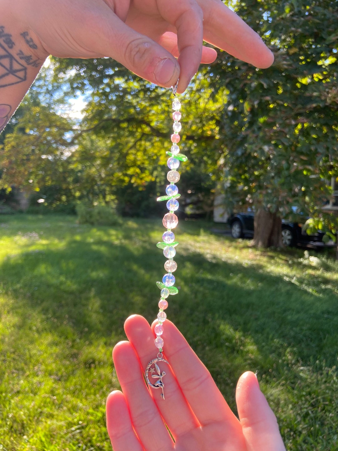 Ivy- Coquette Fairy Car Charm / Car Decor / Rearview Mirror Accessory ...