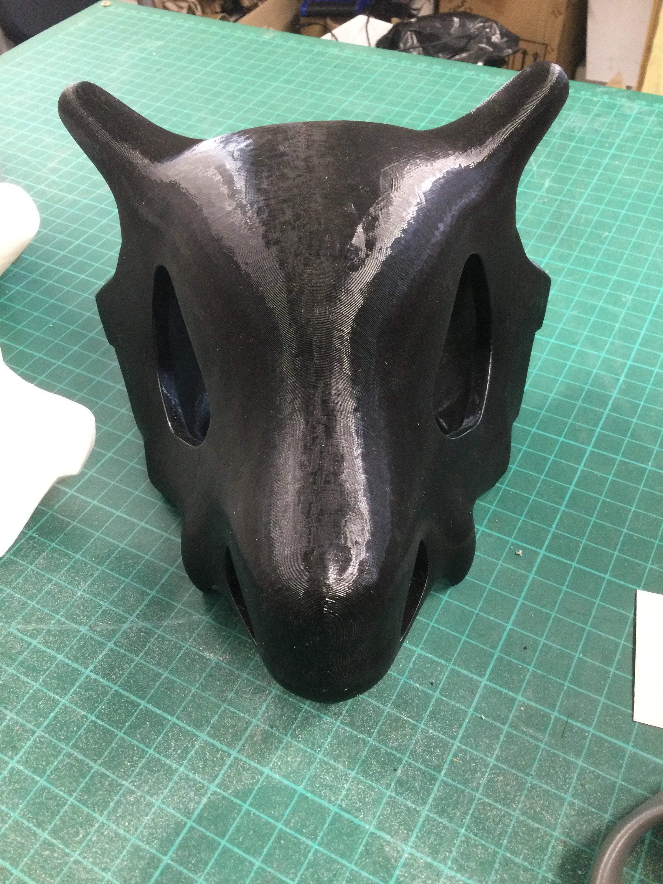 3D Printed Cubone Skull, - Etsy