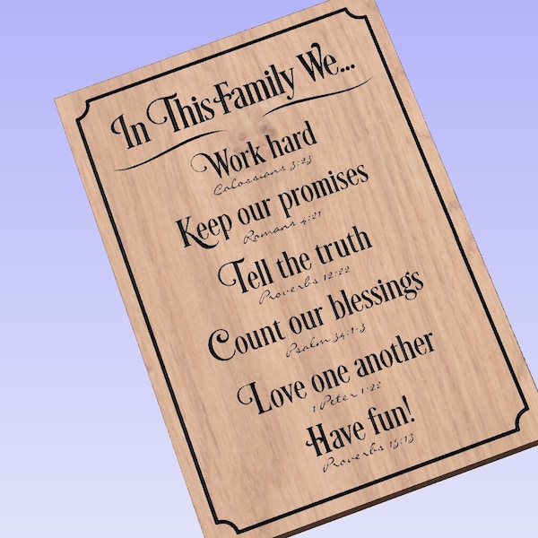 Cnc Family Tree - Etsy