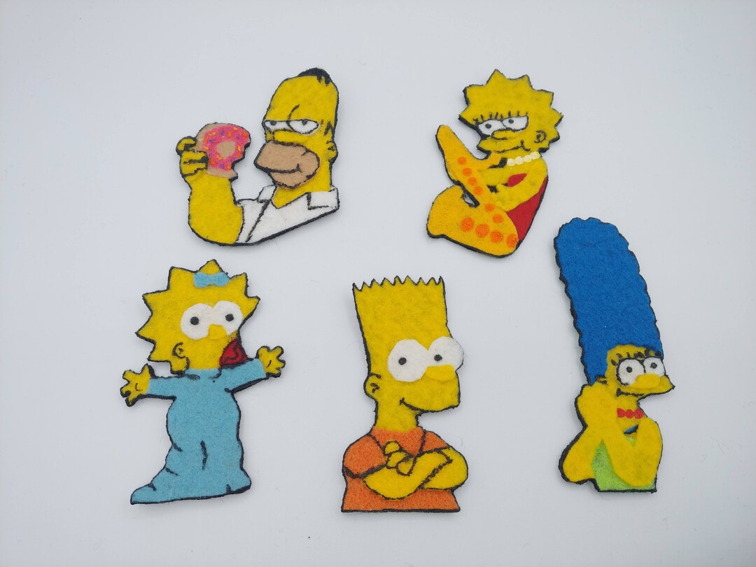 Simpsons Family Magnets - Etsy