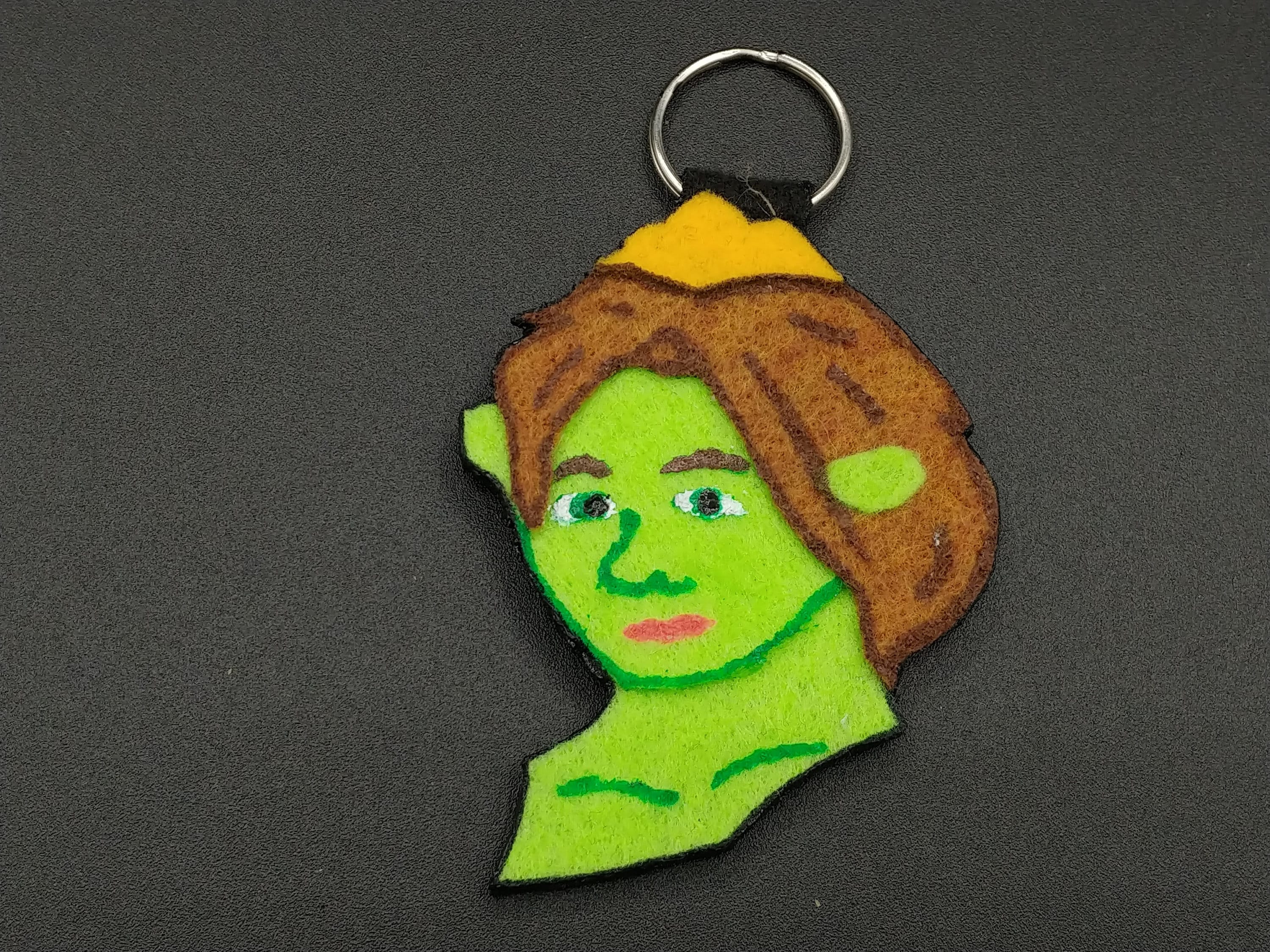 Shrek Key Chain - Etsy
