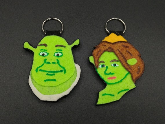 Shrek Key Chain - Etsy