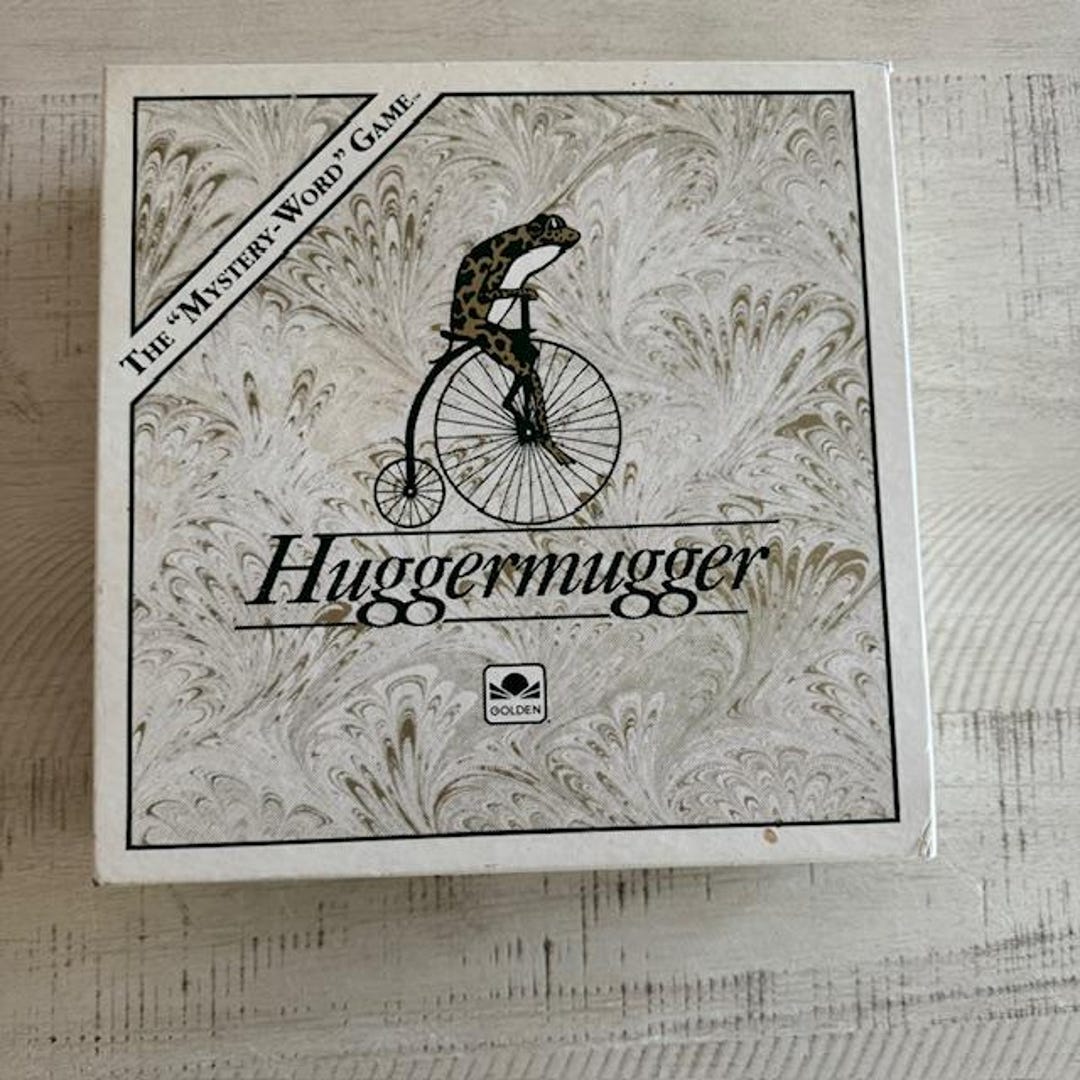 Vintage 1989 Huggermugger Board Game new, Open Box - Etsy