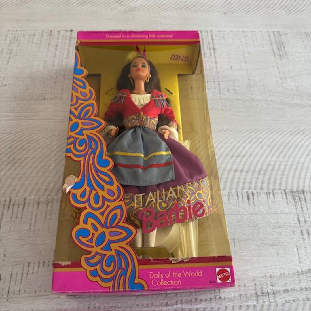Rare, Vintage 1992 Mattel Italian Barbie Dolls of the World Collection ...
