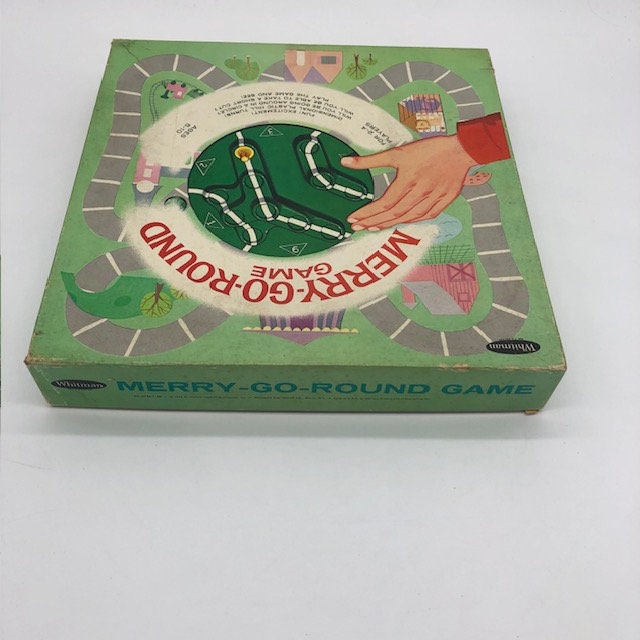 Vintage 1965 Whitman Merry-go-round Game - Etsy