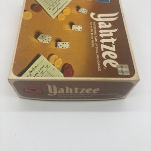 Vintage 1978 ES Lowe Yahtzee #E0950 - Etsy