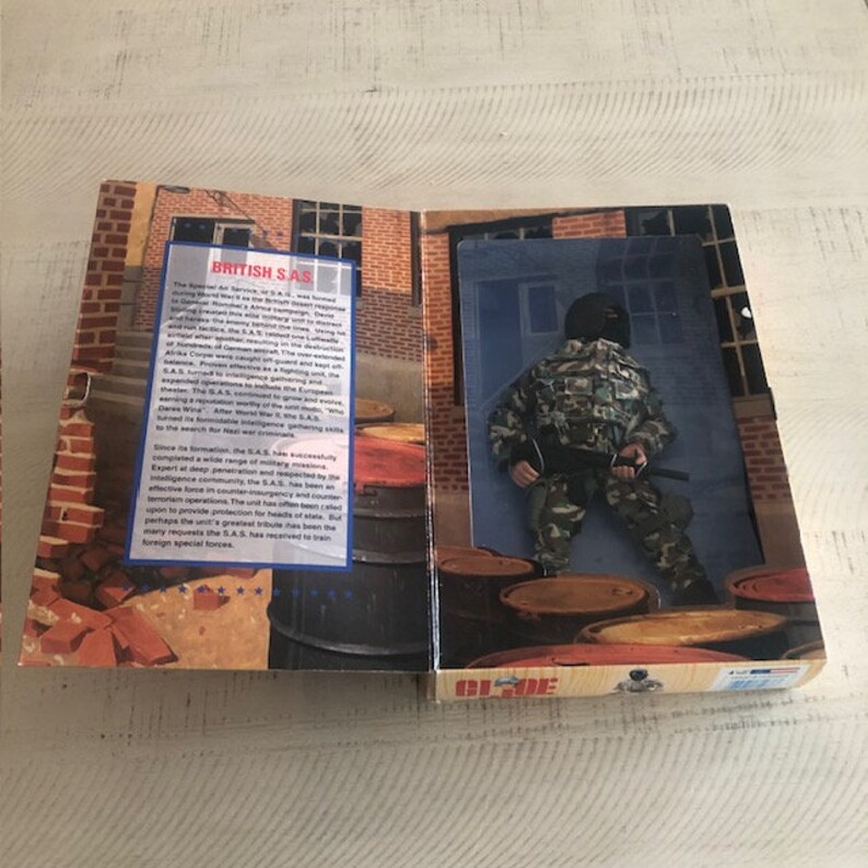 Rare, Vintage 1996 GI Joe Classic Collection British SAS Limited ...