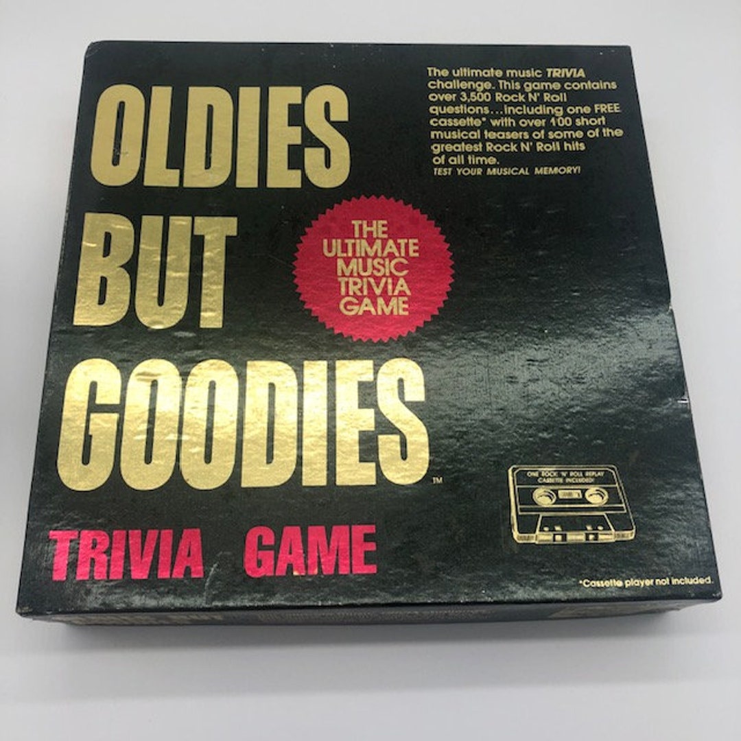 Vintage 1984 Baron/scott Oldies but Goodies Game (open Box Unused) - Etsy